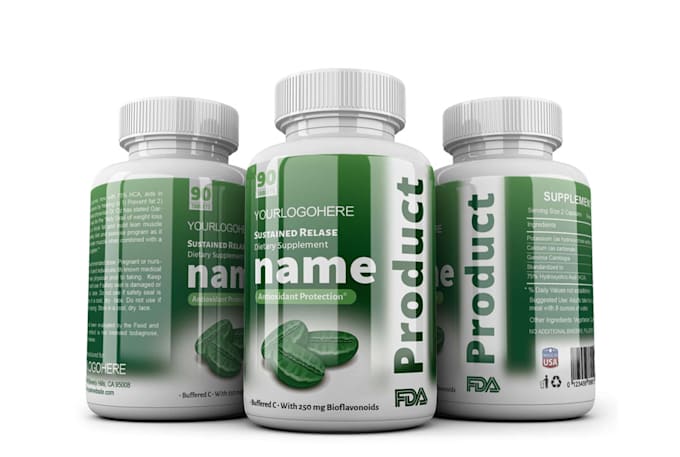 Design pixel perfect product label design for your bottle label by ...