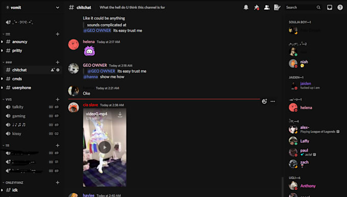 Make cool aesthetic looking discord servers by Wurlld | Fiverr