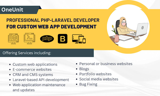 Fix, develop and customize php, laravel, codeigniter by Zari_tanveer | Fiverr