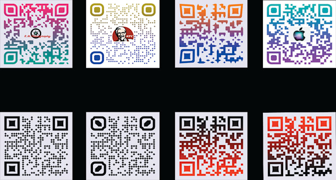 Create mind blowing eye catchy qr code by Riju_mondal | Fiverr