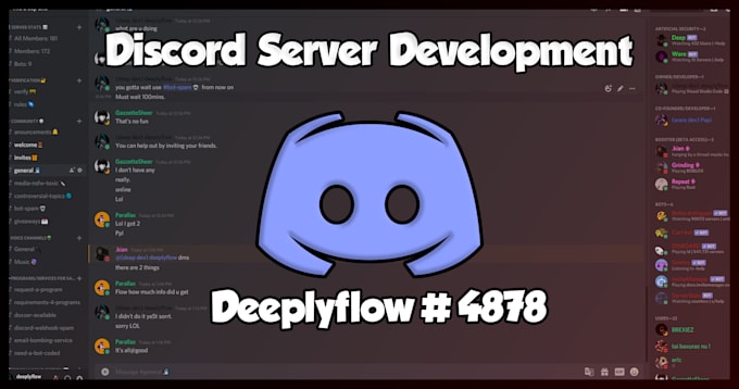 Program And Develop Discord Bots And Servers By Buggiee