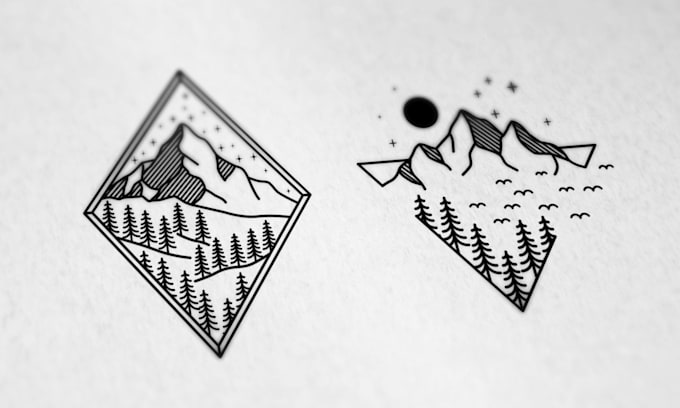 Make monoline line art design by Eddysetiyawan | Fiverr