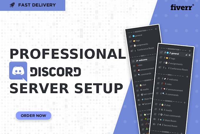 Professionally setup your discord server by Stojkovic1997 | Fiverr