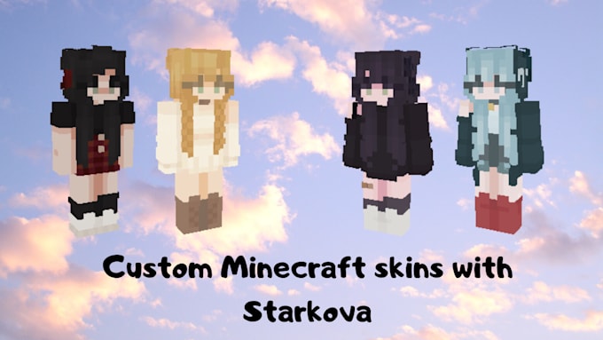 Design your custom mc skin by Starkova | Fiverr