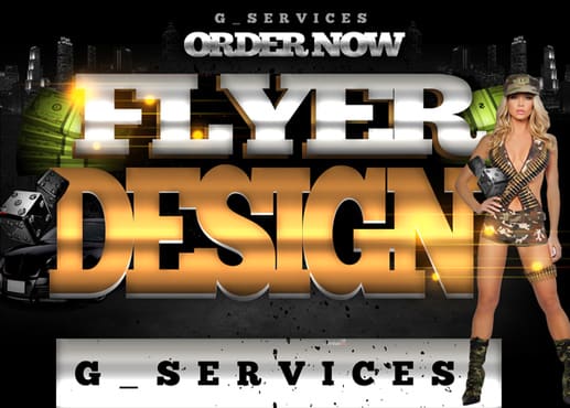 Create a flyer design awesome , eye catching and attractive flyer ...
