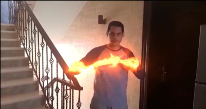 Rope on fire like doctor strange by Ahmeddbeshrr | Fiverr