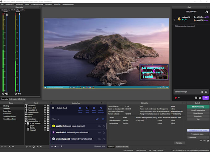 Programming your obs or streamlabs obs by Tamigi | Fiverr