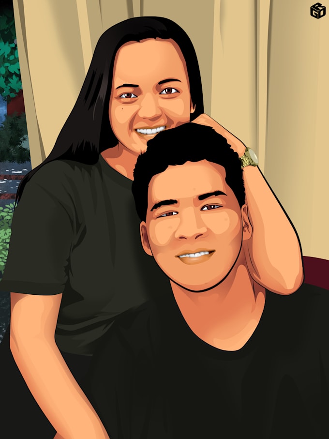 Create your own vector portraits by Liljoji | Fiverr