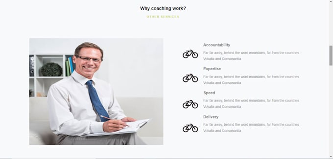 Design a custom website for you in html5 css3 bootstrap4 js by Abubakr_saif | Fiverr