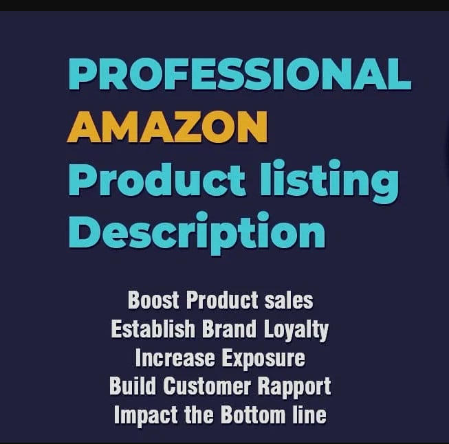 Write your seo optimized amazon product listing by Creative2studio | Fiverr Write your seo optimized amazon product listing by Creative2studio | Fiverr