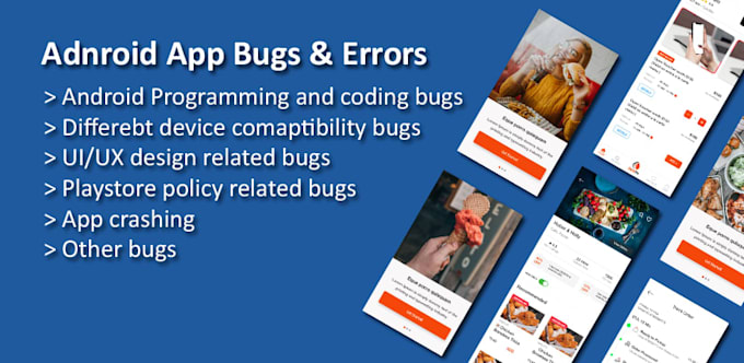 Fix bugs and issues in your native android app by Hardipvaghasiya | Fiverr