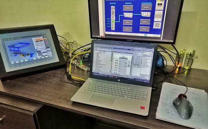 Plc hmi program for industrial automation by Ingpabloperalta | Fiverr