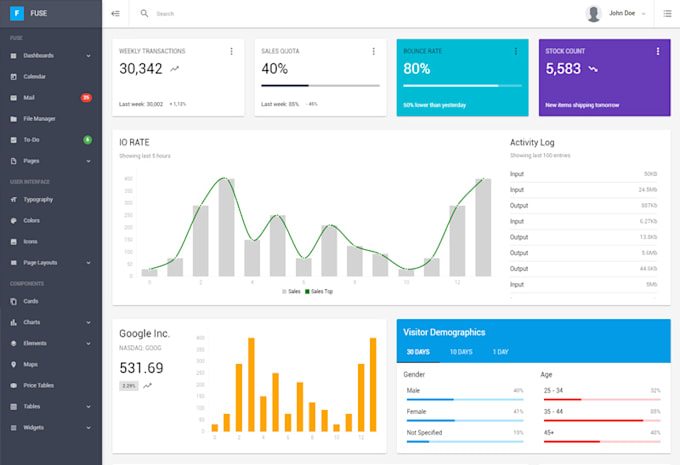 Build you a professional angular web application by Matthewparton | Fiverr