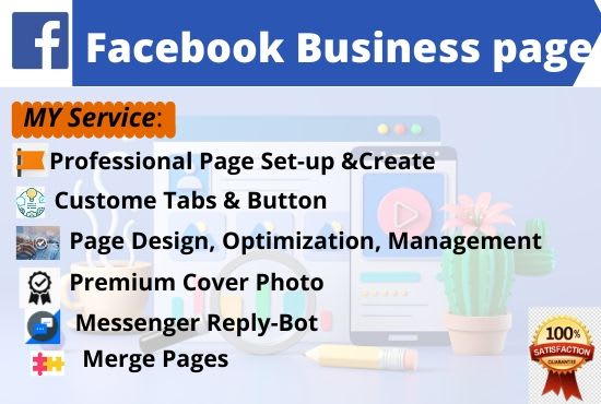 Professionally set up and design facebook business page by Asmarahman6 ...