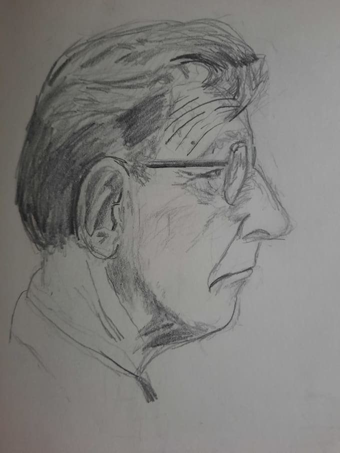 Make a personal drawing on paper by Trixturbo | Fiverr