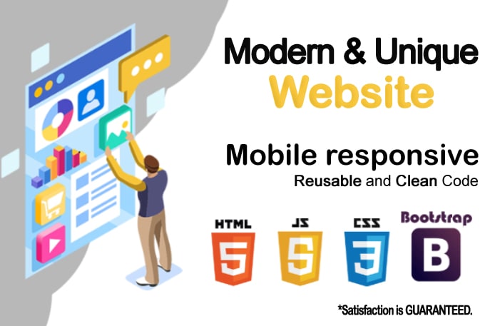 Develop, build or modify a website by Ruslanrudenko | Fiverr