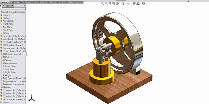 Do 3d mechanical design in solidwork in 24 hours by Unmanaa | Fiverr