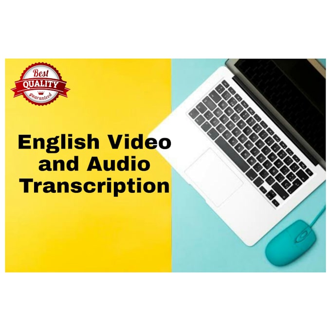 Provide accurate english transcripts for any video and audio by ...