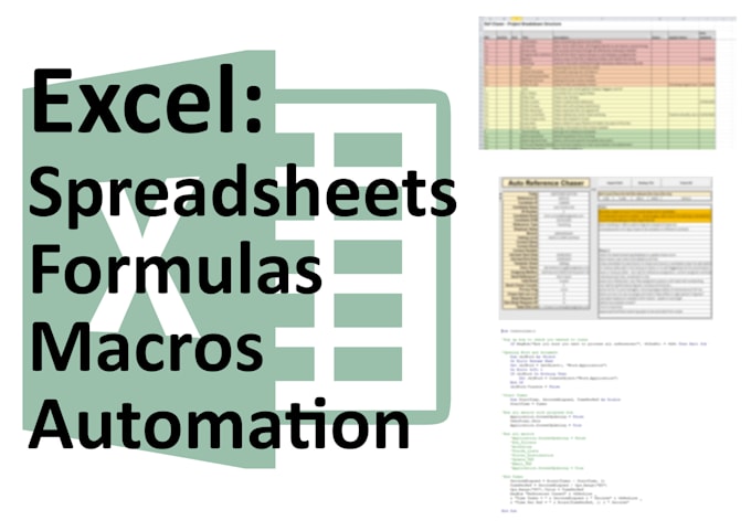 Custom build an excel spreadsheet by Turnercj59 | Fiverr