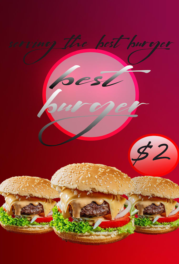 Make a beautiful food flyer, by Edwin0616 | Fiverr