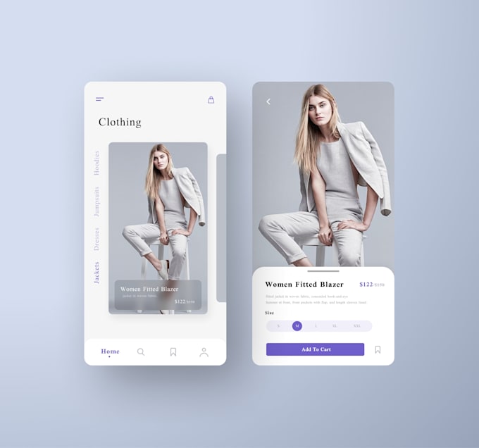 Create clean ui ux design for mobile app, desktop or website by ...
