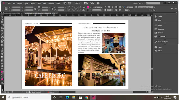 Design a beautiful layout for you by Ayeshaa1999 | Fiverr