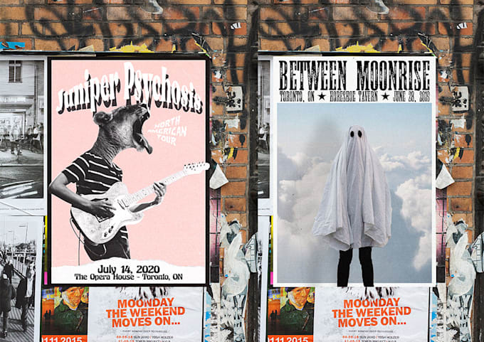 Design a surreal gig poster for your concert or music event by ...