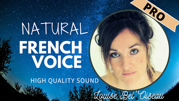 Record the most natural french voice over by Pachamama | Fiverr