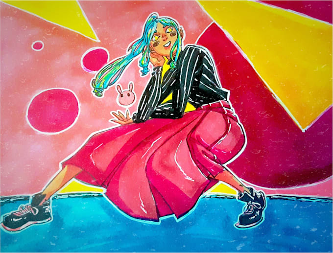 Create traditional art commissions by Dreballinarts | Fiverr