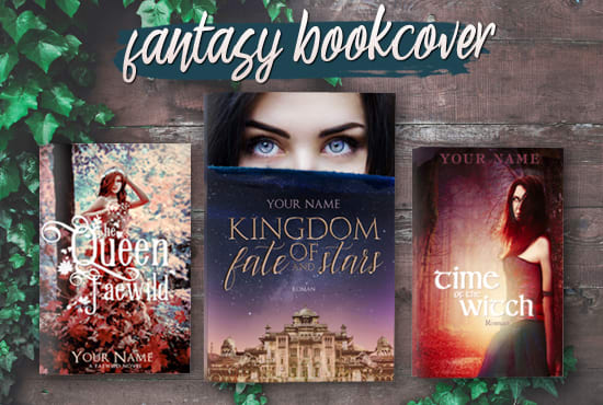 Design your fantasy book cover by Liavane | Fiverr