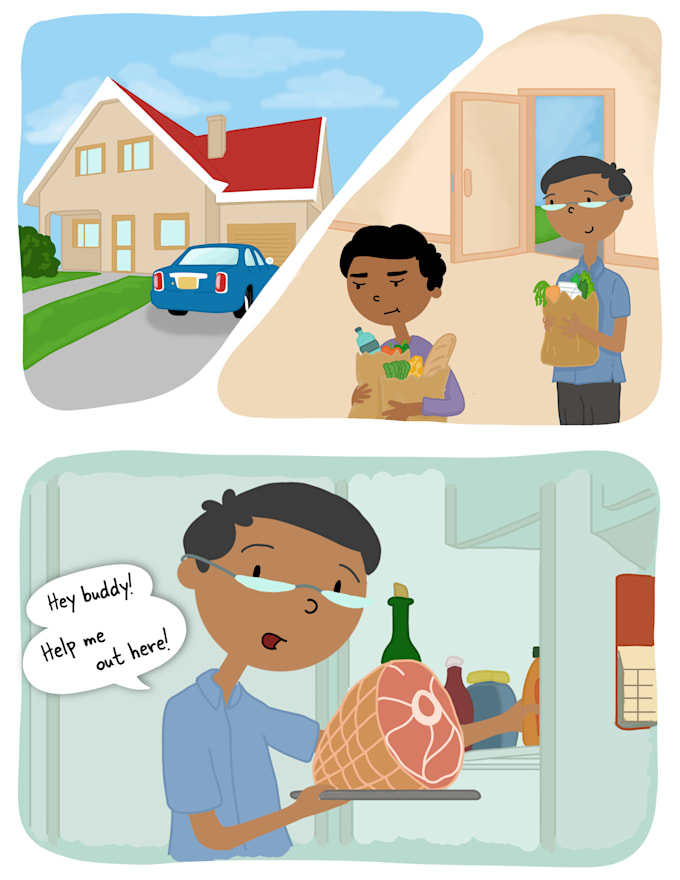 Make cartoons or comics for you by Jewelle_dayne | Fiverr