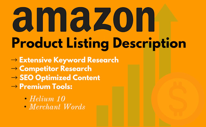 Optimize your product listing following amazon a9 algorithm by Zainabzeeshan | Fiverr