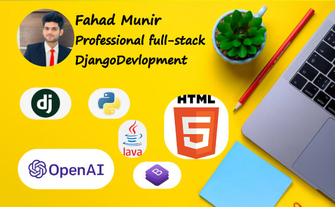 Develop a django web app by Fahadmunir3326 | Fiverr