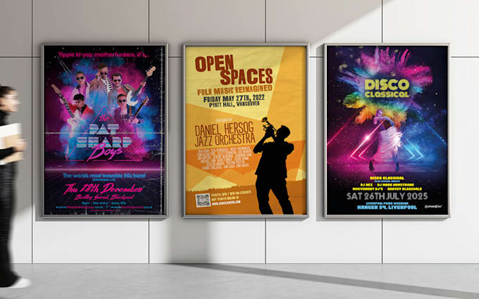 Design a poster for your gig, event or music release by Beepea_design ...