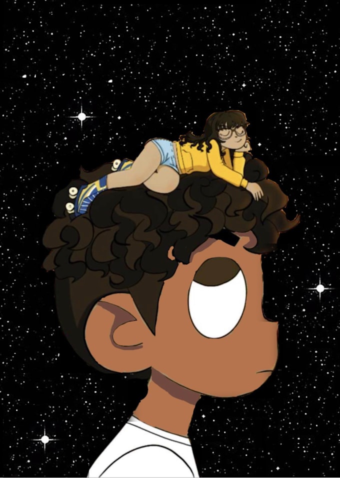 Make a lil uzi vs world profile pic scott pilgrim by Akhilp123 | Fiverr