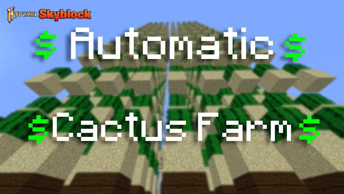 Build any farm type in hypixel skyblock by Galaretex | Fiverr
