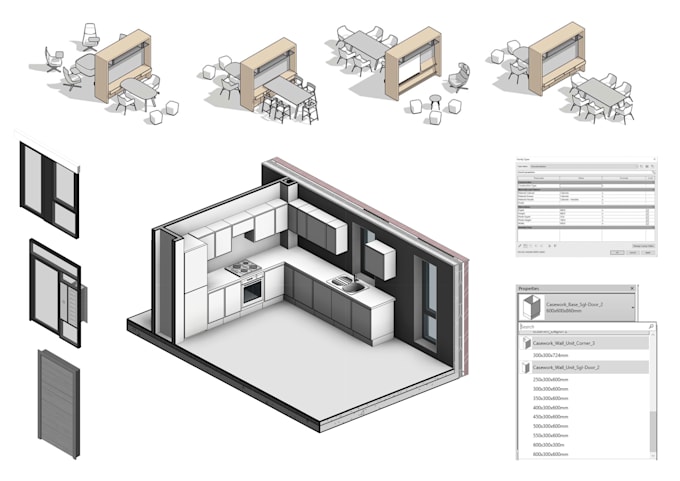 Create a high quality revit model for your project by Benamer01 | Fiverr