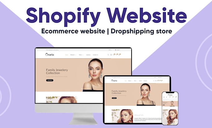 Development complete shopify ecommerce website by Dino_graphic | Fiverr