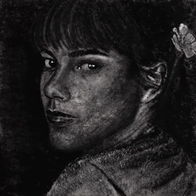 Create a digital illustration based on a reference picture by Kcalmonte ...