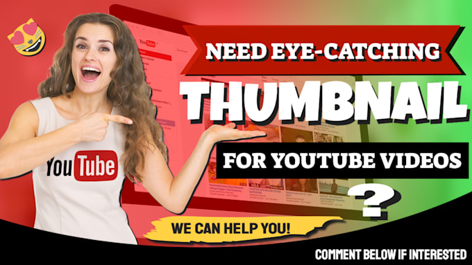 Create eye catching youtube thumbnails in 4 hours or less by Fgvillegas ...