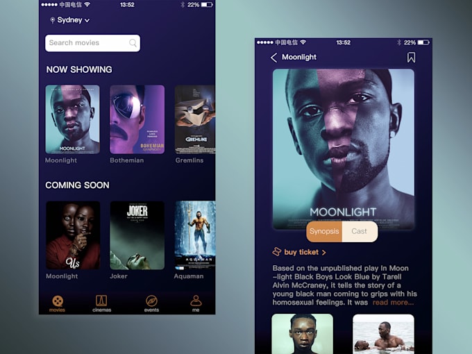 Design clean and modern app ui by Langyuwang | Fiverr