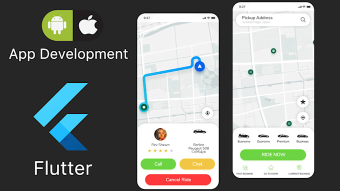 Flutter app development with responsive ui and state management by ...