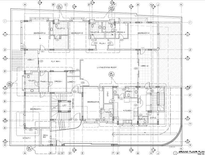 Design your architectural floor plans in autocad by Safwandandoti | Fiverr