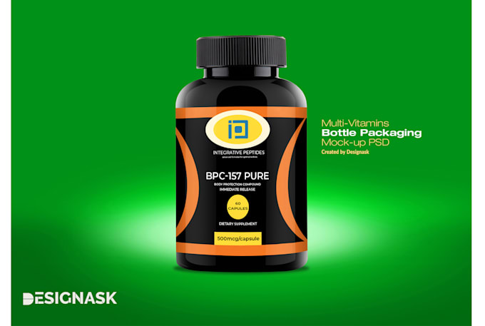 Create pixel perfect product label design for your company by Designask ...