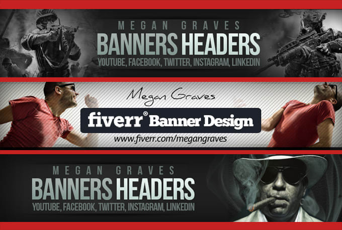 Design facebook banner, twitter header or linkedin banner by ...