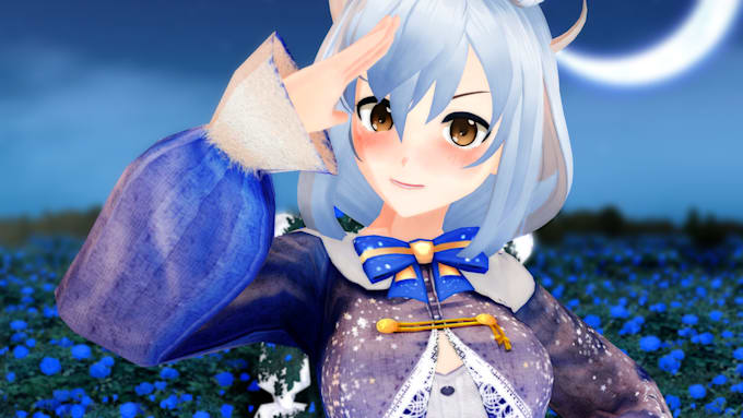 Create your avatar in vroid 3d for vtuber, vrchat, and mmd by Oli_lives ...