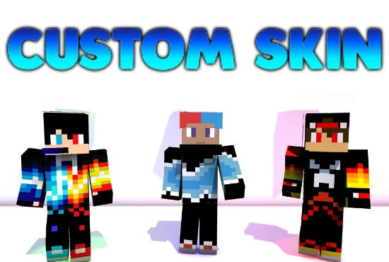 Make a custom minecraft skin by Easyvlogger | Fiverr