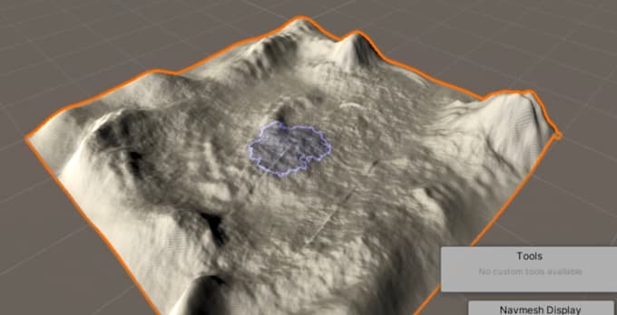 Create a unity 3d terrain or environment including lighting and custom ...