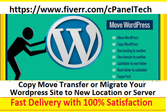 Copy move transfer or migrate your wordpress site to new location or ... Copy move transfer or migrate your wordpress site to new location or ...