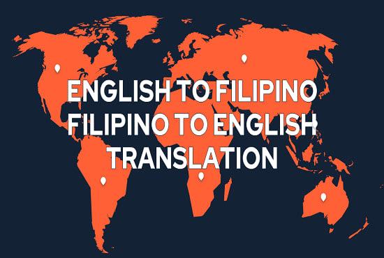 Translate english to filipino, filipino to english by Jemmarie | Fiverr